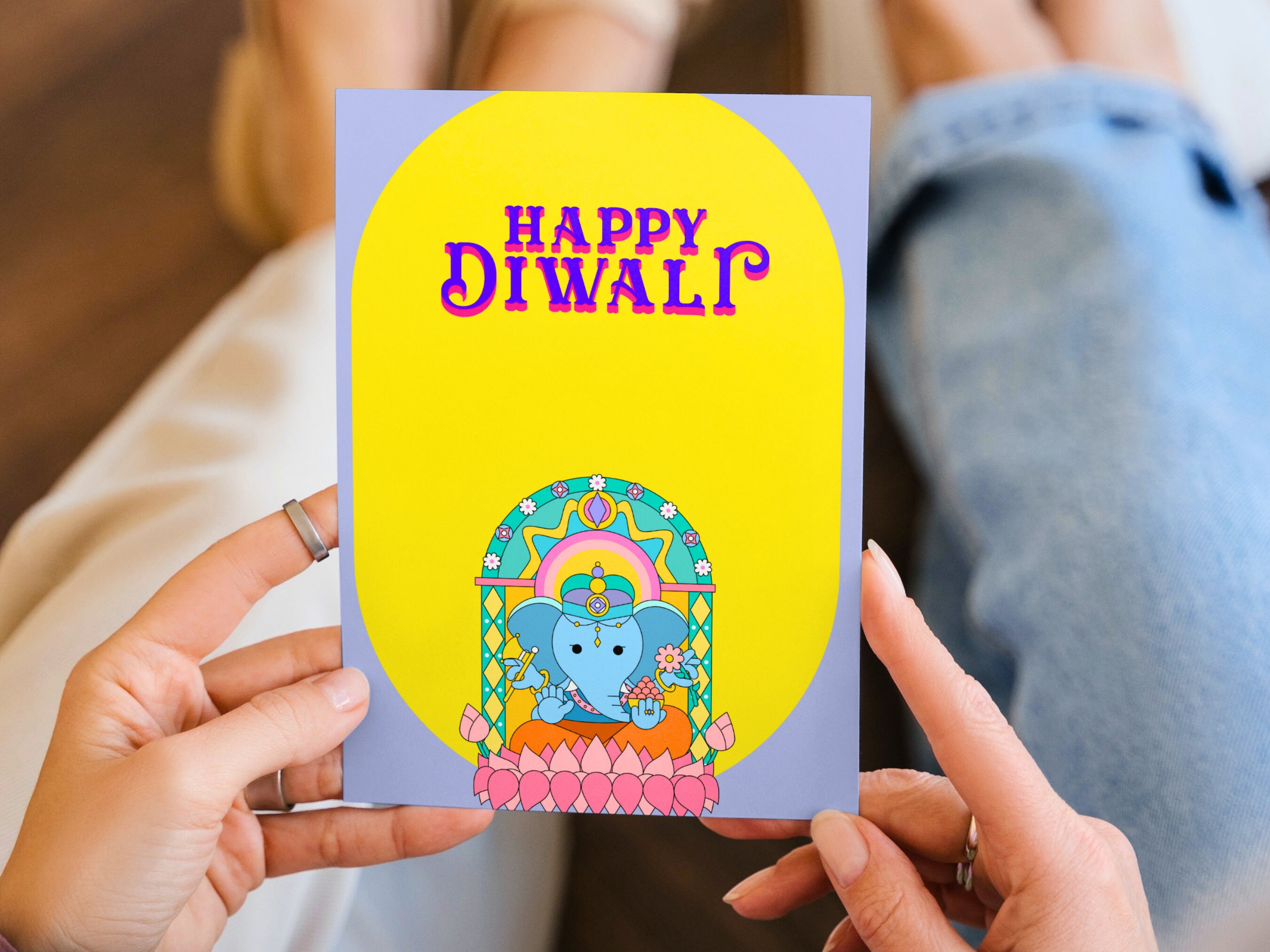 Diwali Greeting Card, Diwali Gifts, Diwali Decoration, Envelope and ...
