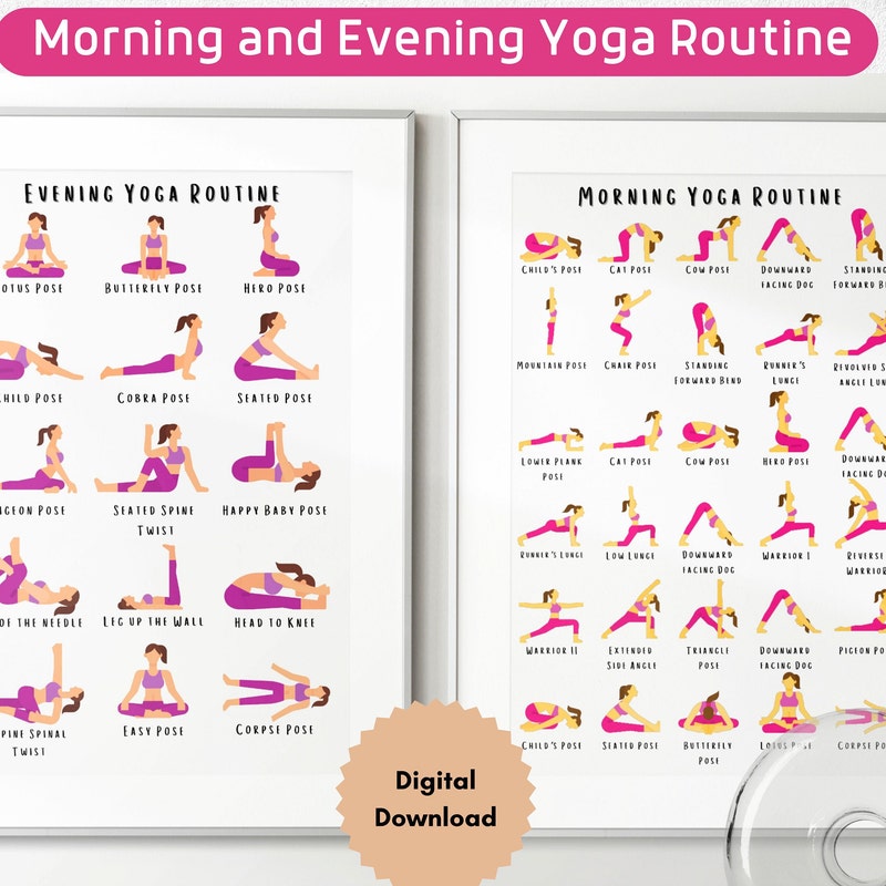 Morning Stretches Poster - Etsy
