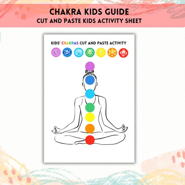 Printable Chakra Chart - Etsy