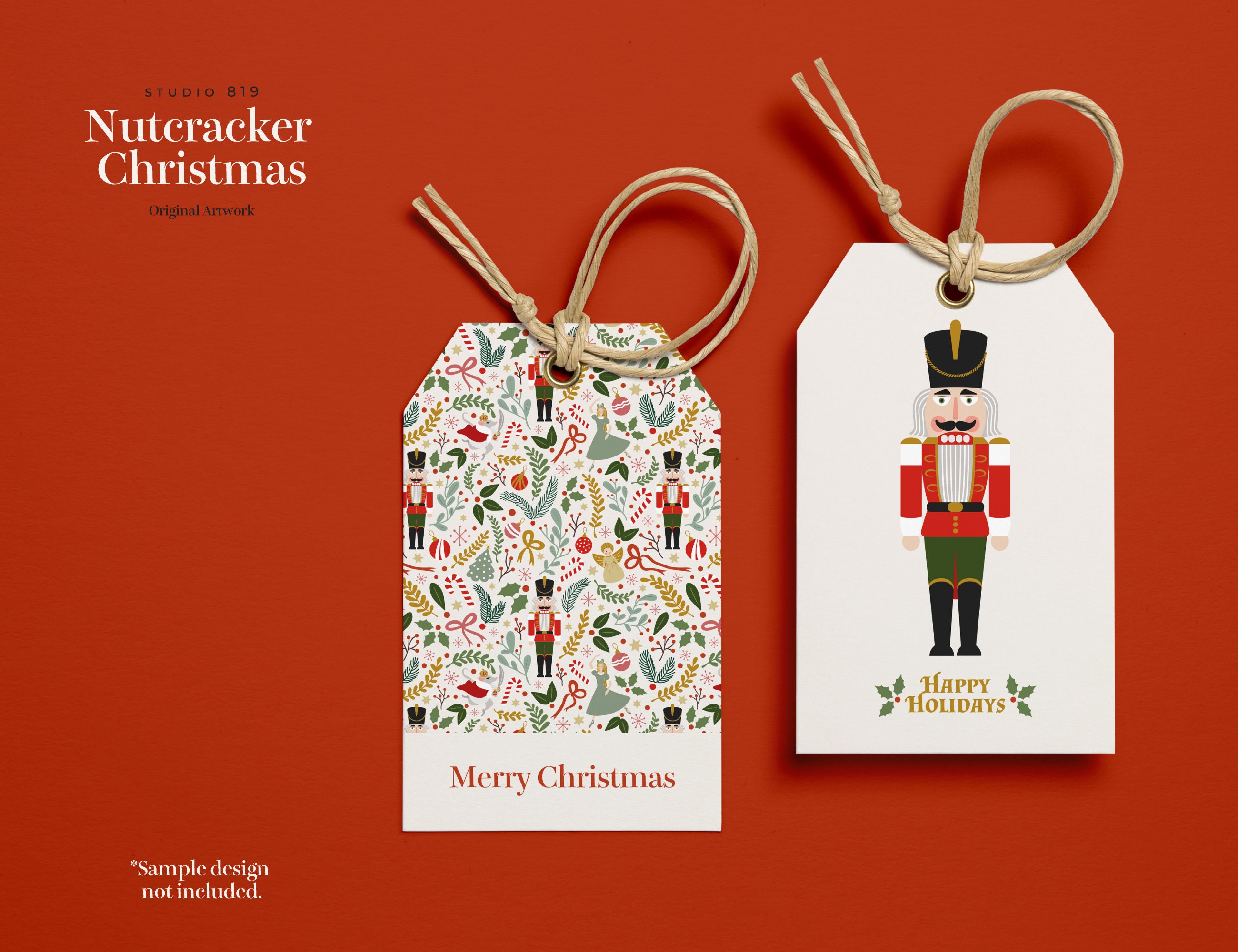 Nutcracker Christmas Clipart, Digital Clipart, Instant Download, Vector ...