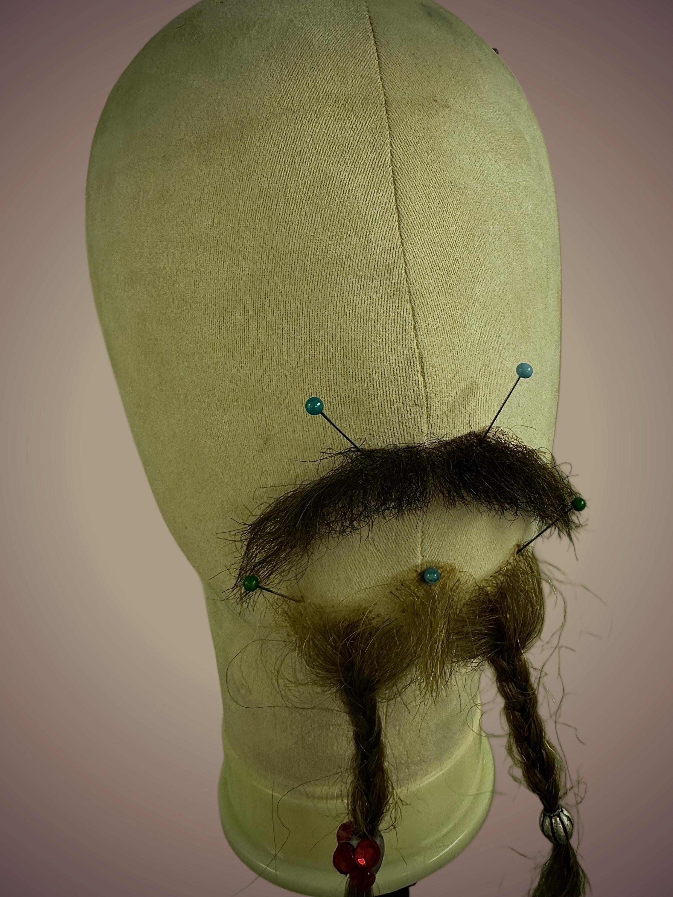 Set of Fake Beard, Mustache Beard for Jack Sparrow - Etsy