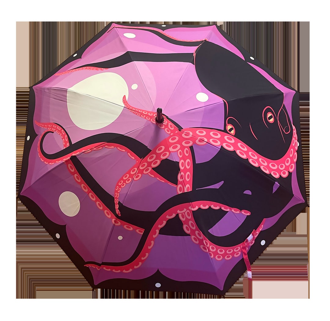 Octopus Umbrella for Both Sun and Rain - Etsy Australia
