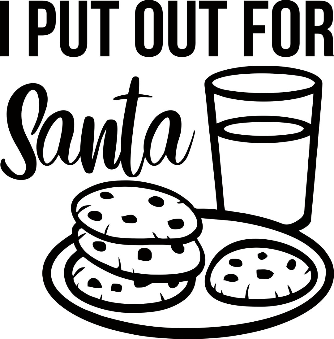 I Put Out Svg, Santa Svg, Christmas Svg, Funny Christmas Svg, Funny Svg ...