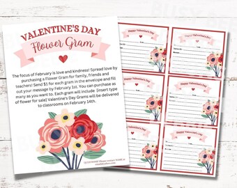 Flower Grams Flyer - Etsy