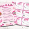 Valentine's Day Lollipop Fundraiser Flyer | Sweet Treat Candy Gram ...