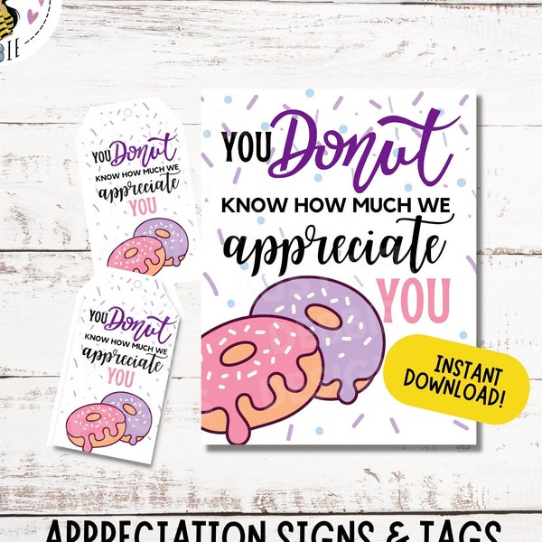 Staff Appreciation Printables - Etsy