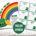 Editable St. Patrick's Day Candy Gram Fundraiser Flyer Template | St ...