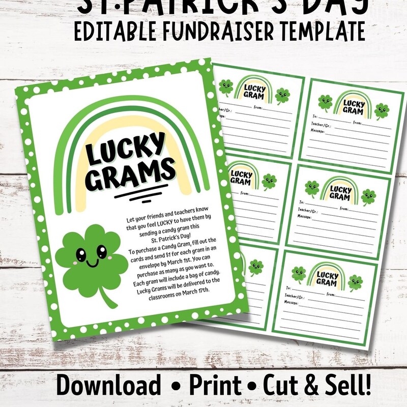 St Patricks Day Candy Grams - Etsy