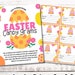 Editable Easter Candy Gram Fundraiser Flyer Printable Spring Easter ...
