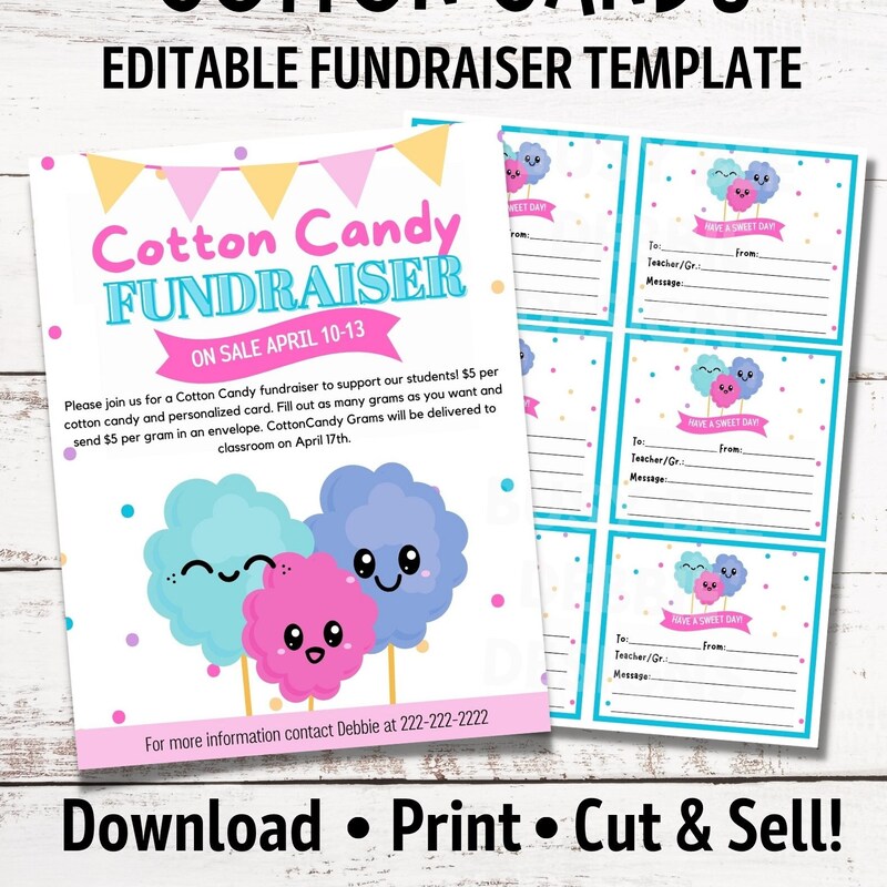 Church Fundraiser Template - Etsy