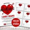 Editable Valentine's Day Candy Gram Flyer | Printable Fundraiser ...