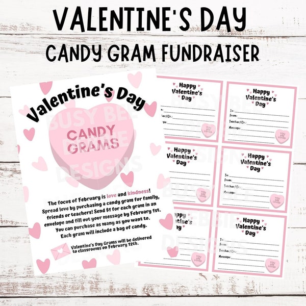 Heart Gram Flyers Template - Etsy
