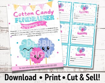 Valentine's Candy Gram Fundraiser EDITABLE PTA PTO - Etsy