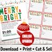 Christmas Candy Gram School Fundraiser Template Editable Holiday Candy ...