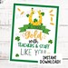 Printable St. Patrick's Day Teacher and Staff Appreciation - Etsy