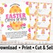 Editable Easter Candy Gram Fundraiser Flyer Printable Spring - Etsy