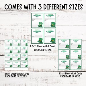 Editable St. Patrick's Day Candy Gram Fundraiser Flyer Template | St ...