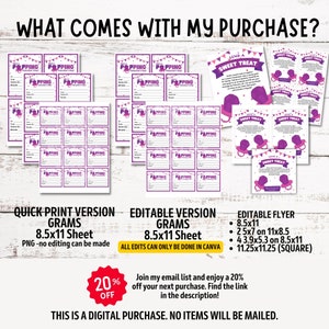 Valentine's Day Ring Pop Fundraiser Flyer Template | Valentine's Day ...