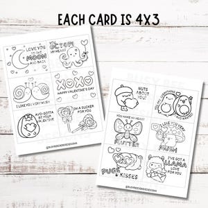 Valentine Coloring Pages, Printable Valentine Coloring Cards | Kids ...