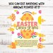 Editable Easter Candy Gram Fundraiser Flyer Printable Spring - Etsy
