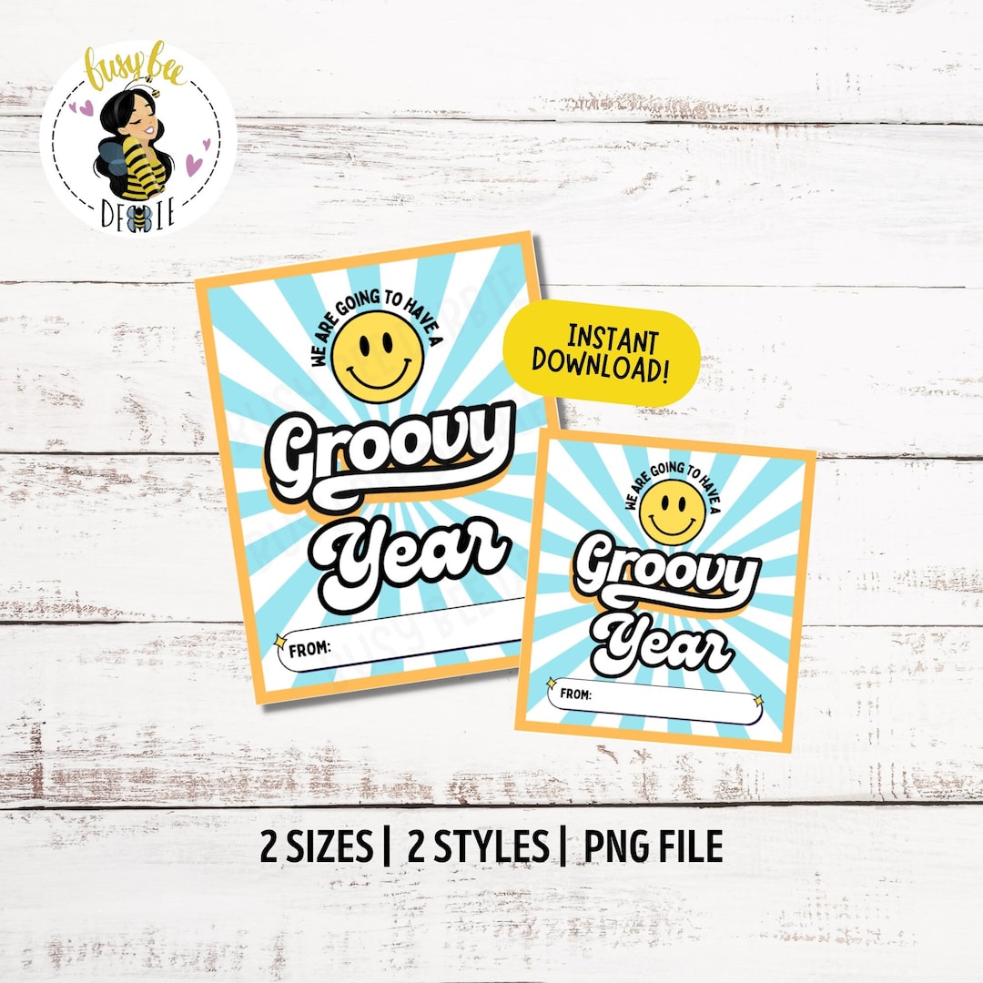 Printable Vibrant Back to School Welcome Tags Printable Retro Theme ...