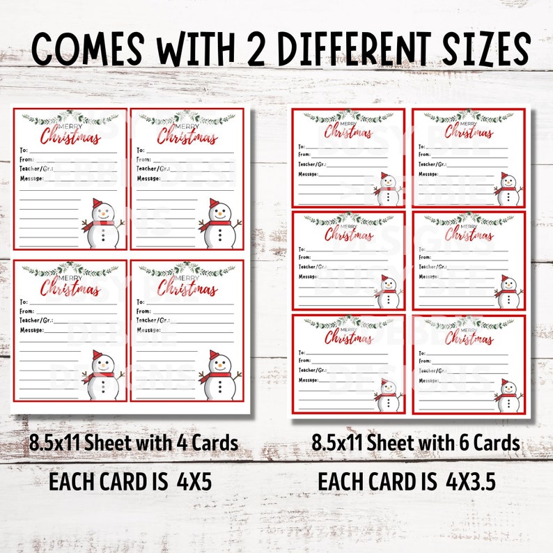 Christmas Candy Gram Editable Flyer Holiday Candy Gram - Etsy