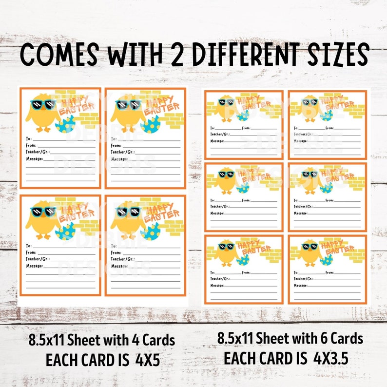 Editable Cool Chick Easter Candy Gram Fundraiser Flyer Candy - Etsy