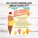 Editable Ice Cream Flyer PTA PTO Fundraiser Ice Cream Party, School ...