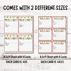 Christmas Candy Gram School Fundraiser Template Editable - Etsy