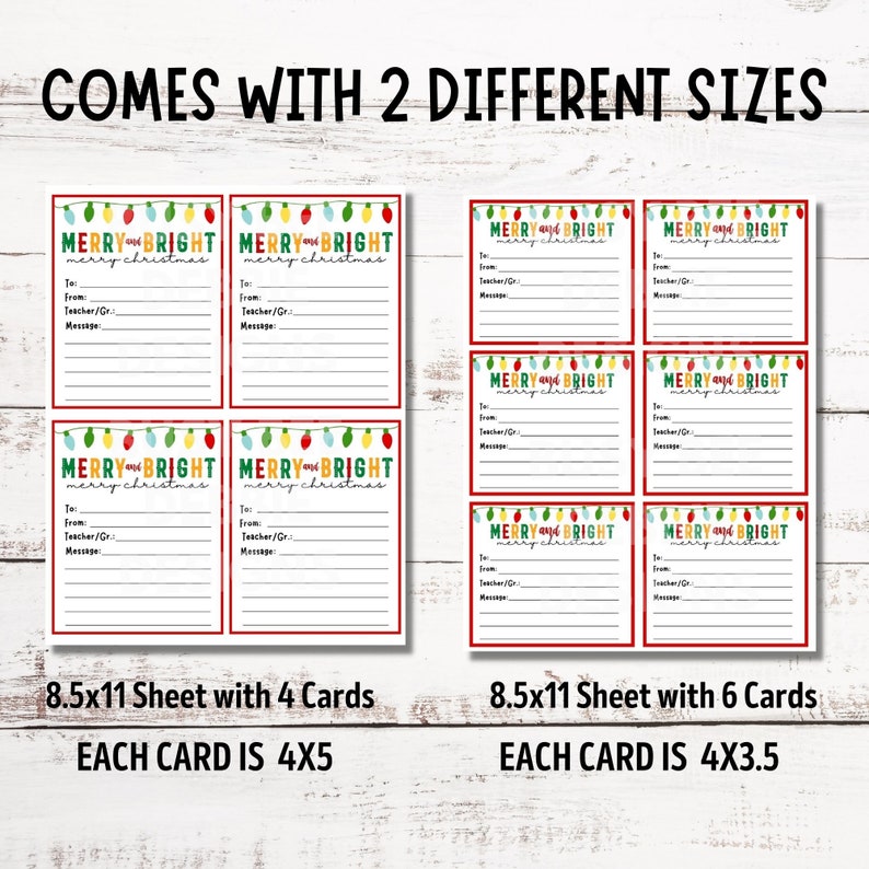 Christmas Candy Gram School Fundraiser Template Editable - Etsy