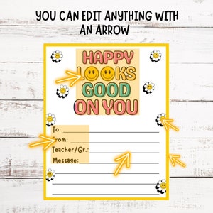 Editable Kindness Fundraiser Flyer Template Happy Looks Good - Etsy