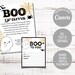 Editable Boo Grams Fundraiser Flyer Halloween Candy Gram Fundraiser ...