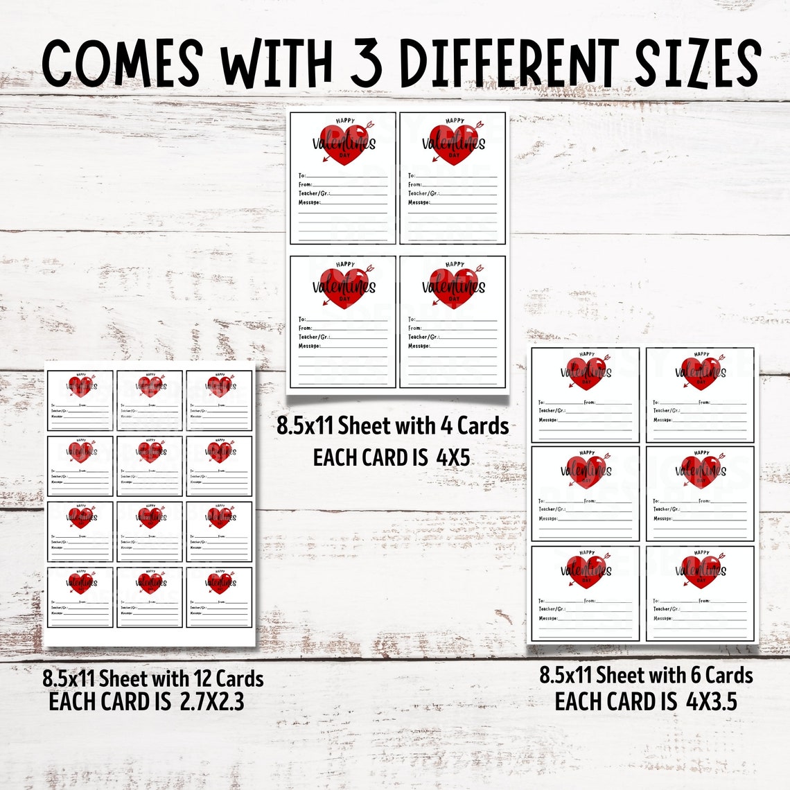 Valentine Candy Gram School Fundraiser Flyer | Editable Candy Gram ...