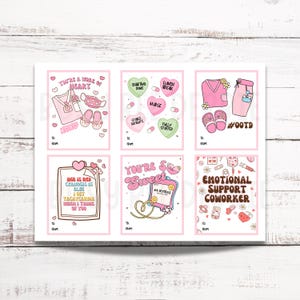 Printable Nurse Gift Tags Funny Medical Cards for Valentine's Day Gifts ...
