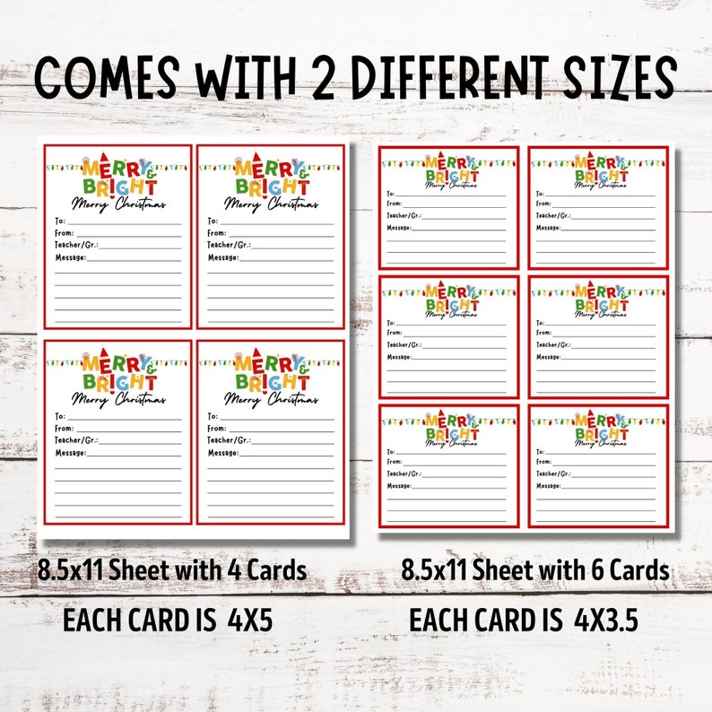 Christmas Candy Gram School Fundraiser Template Editable - Etsy