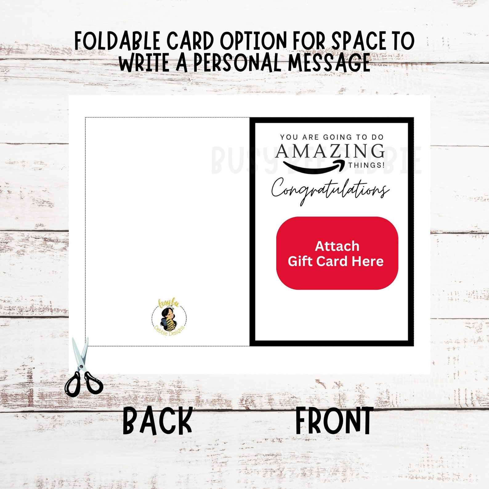 Amazon Gift Card Holder Graduation Gift Card Holder Card ...