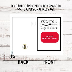 Amazon Gift Card Holder | Graduation Gift Card Holder Card ...