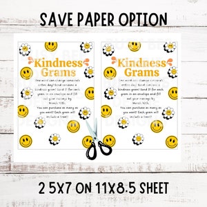 Editable Kindness Fundraiser Flyer Template Happy Looks Good - Etsy