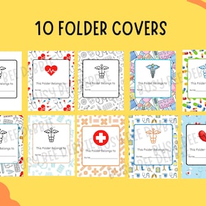 Kid's Nursing Career Day Bundle | ID Badge | Pretend Nurse Play ...