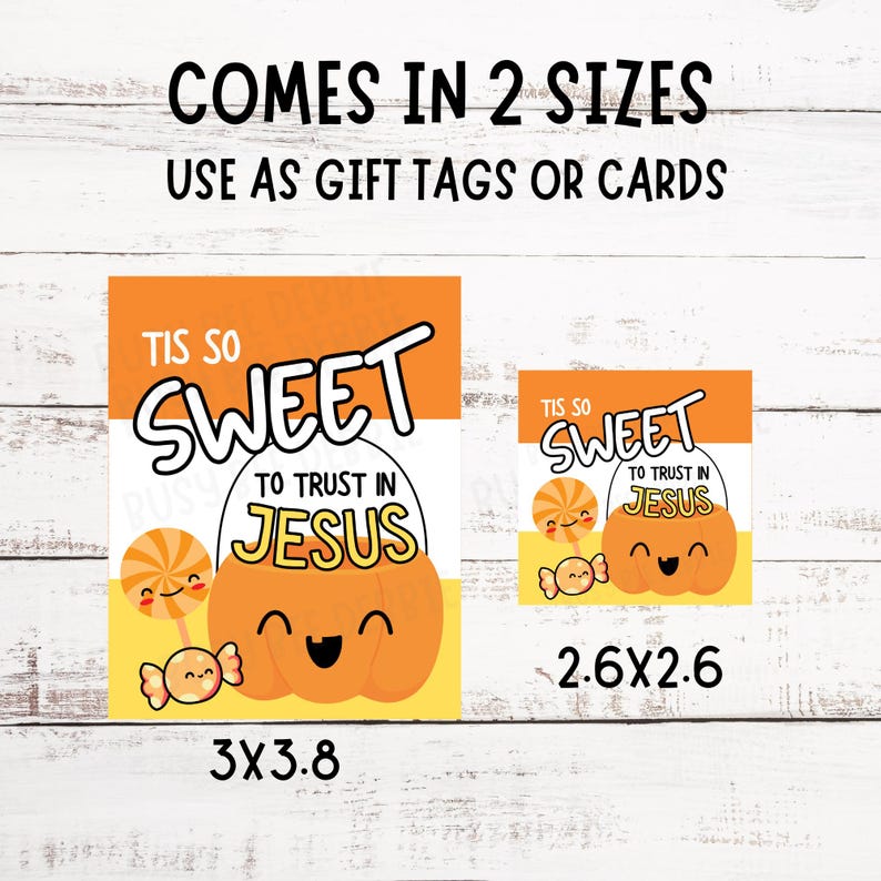 Printable Christian Candy Tags for Halloween | Jesus Fall Tags | Tis so ...