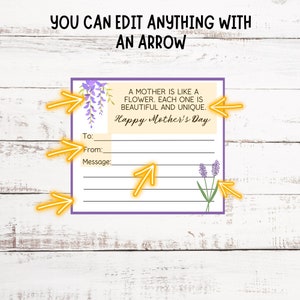 Editable Mother's Day Flower Fundraiser Flyer Template | Printable ...