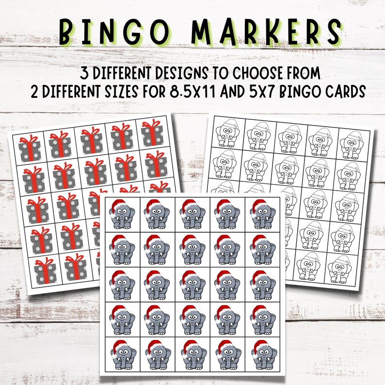 White Elephant Christmas Party Game Printable Christmas - Etsy