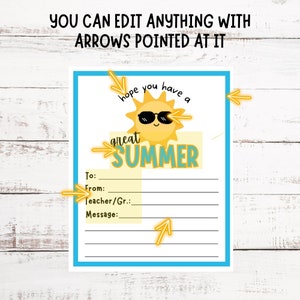 Editable Summer Grams | School Fundraiser Flyer Template (digital ...