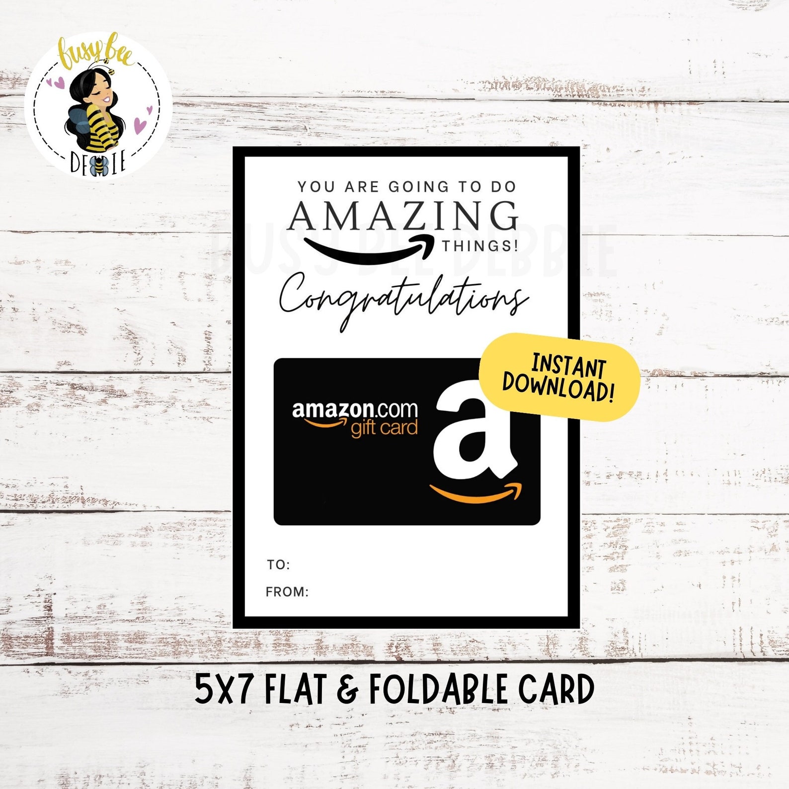 Amazon Gift Card Holder Graduation Gift Card Holder Card ...
