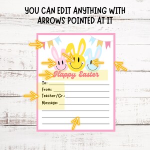 Editable Retro Easter Fundraiser Flyer | Easter Bunny Spring Fundraiser ...