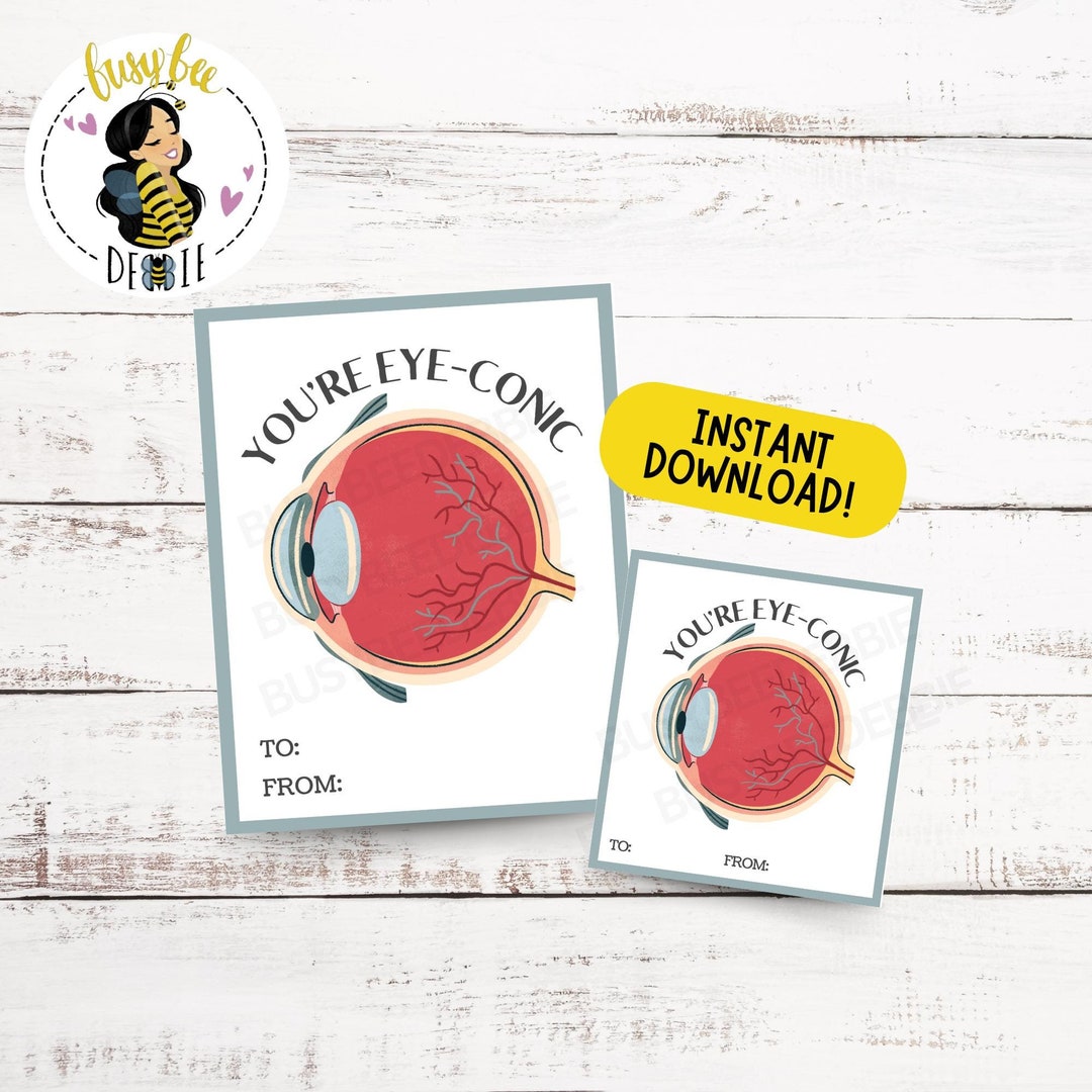 Funny Eye Pun Card for Med Student, Ophthalmologist Doctor, Optometrist ...