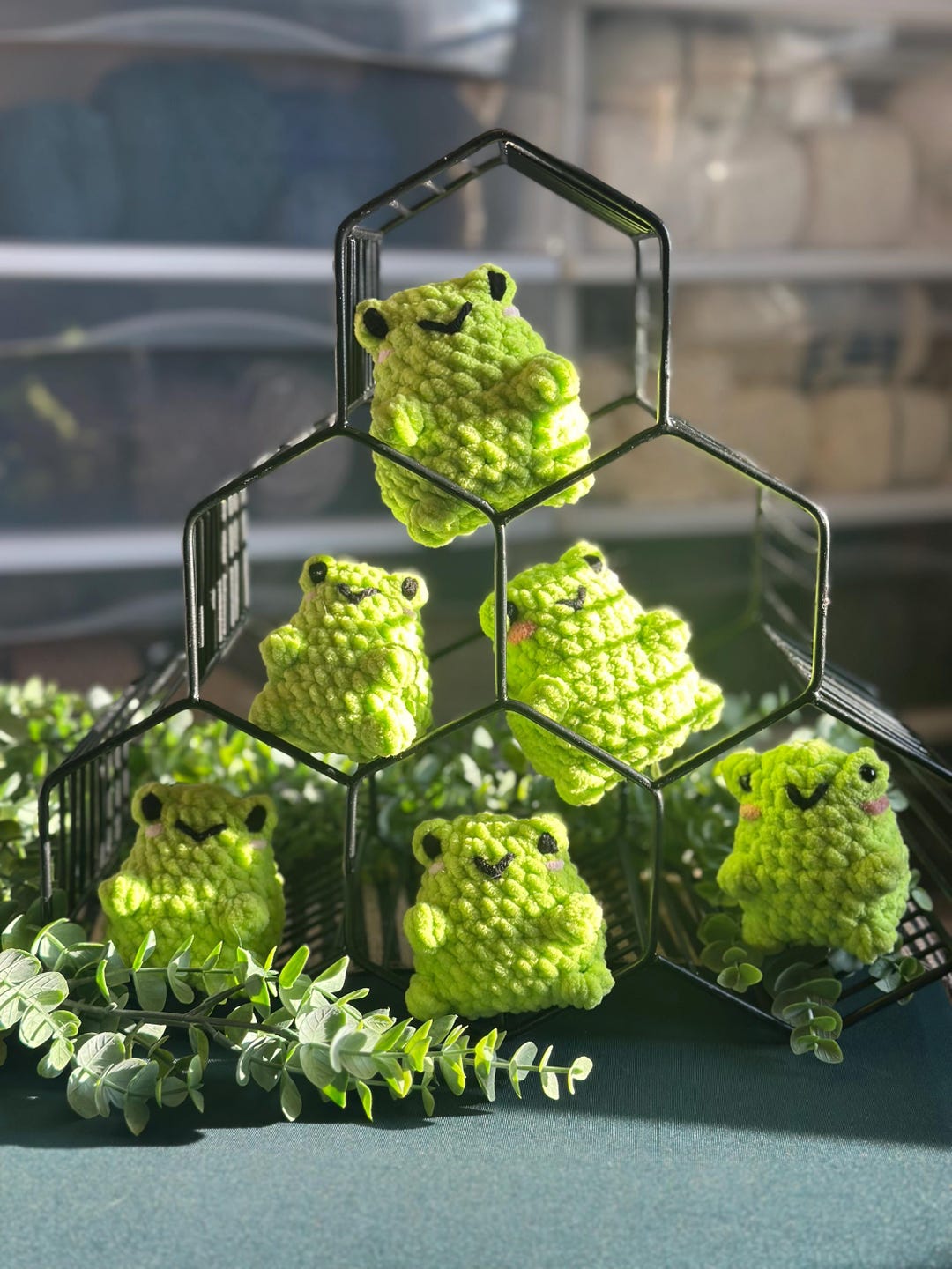 Handmade Crochet Frog Plushie With Booty- Cute Amigurumi Toy, Funny ...