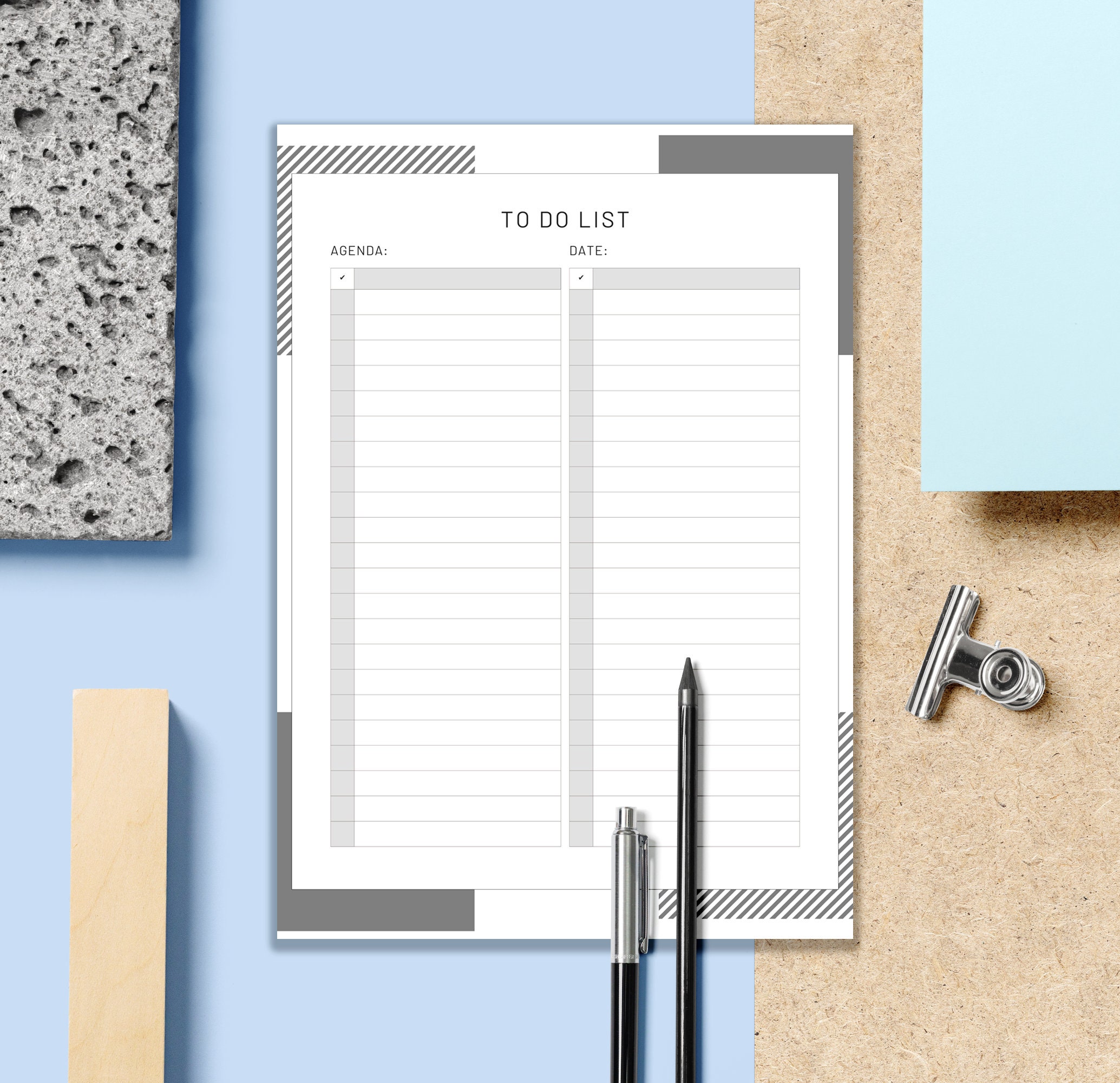 Minimalist to Do List Printable, Simple Tasks List Template A4/a5 ...