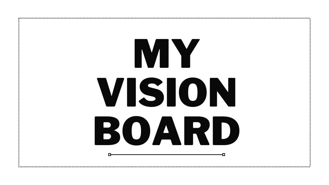 My Simple Visionboard - Etsy