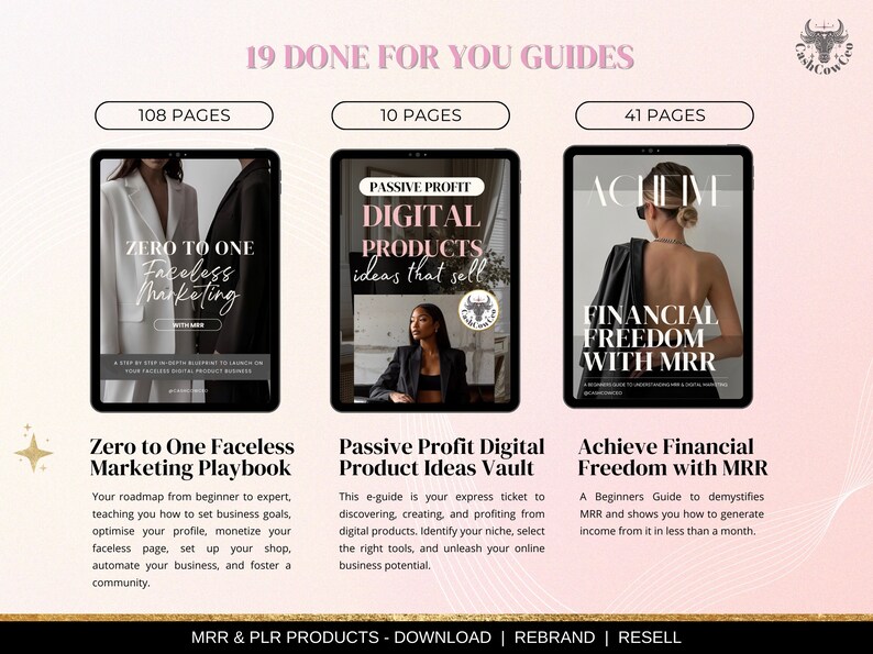 Ultimate Digital Marketing Guide MRR PLR Digital Products Master Resell ...